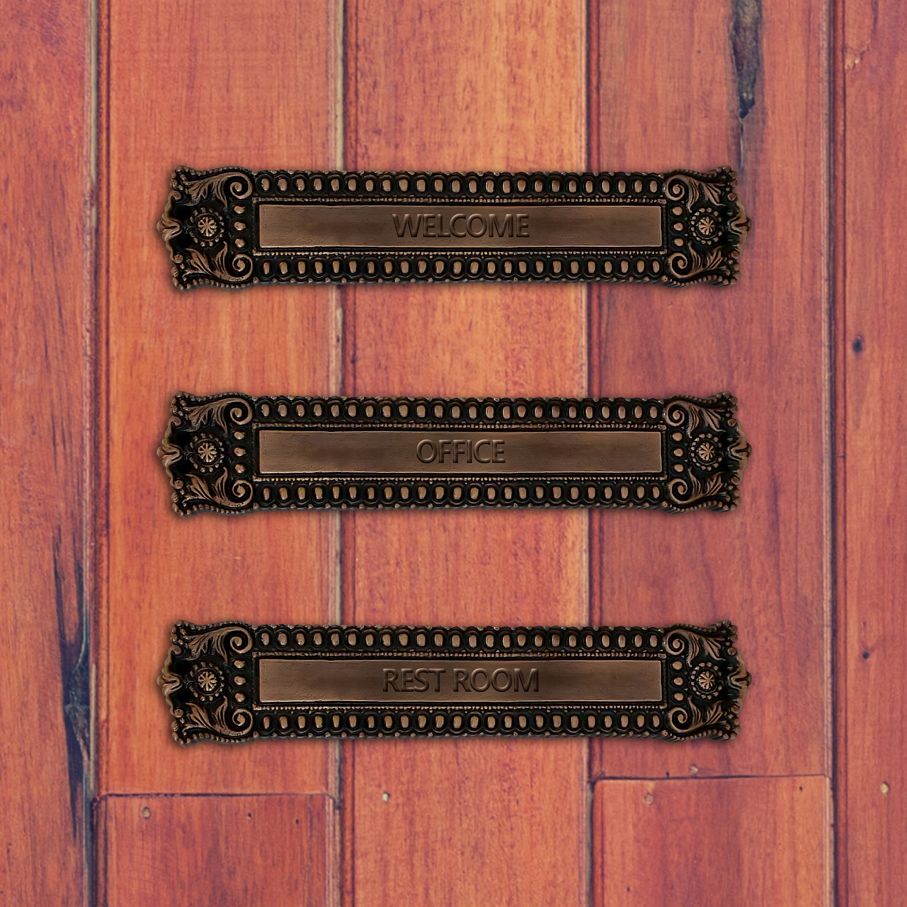 Custom Door Name Plaque | Door Plaque | Handmade Custom Door Plaque ...