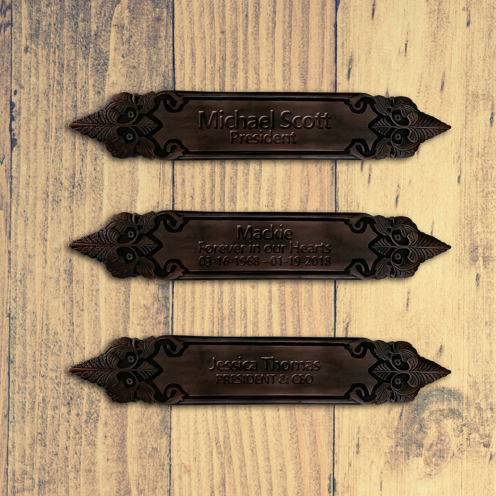 Custom Door Name Plaque Door Plaque Handmade Custom Door - Etsy