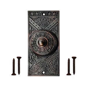 Akatva Decorative Doorbell Button – Finest Bell Push Button – Easy to ...
