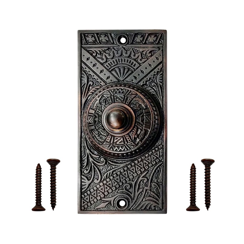 Akatva Decorative Doorbell Button Finest Bell Push Button - Etsy