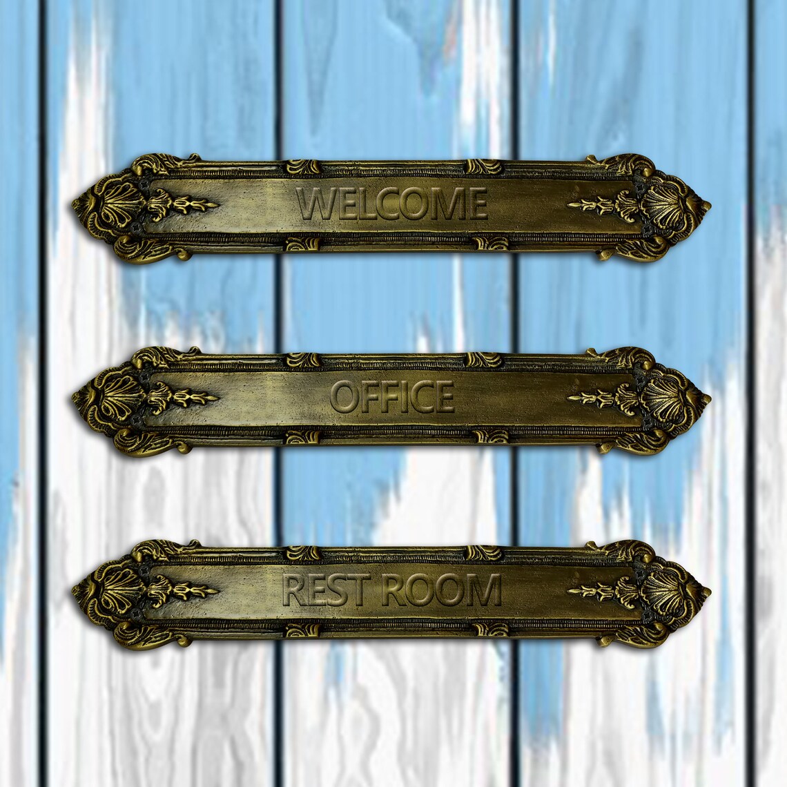 Custom Door Name Plaque | Door Plaque | Handmade Custom Door Plaque ...