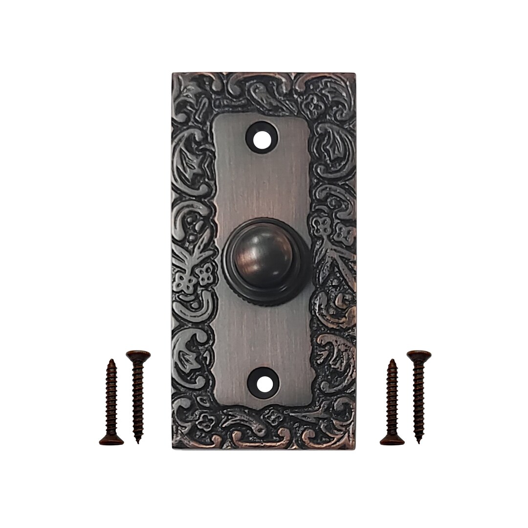 Akatva Decorative Doorbell Button – Finest Bell Push Button – Easy to ...