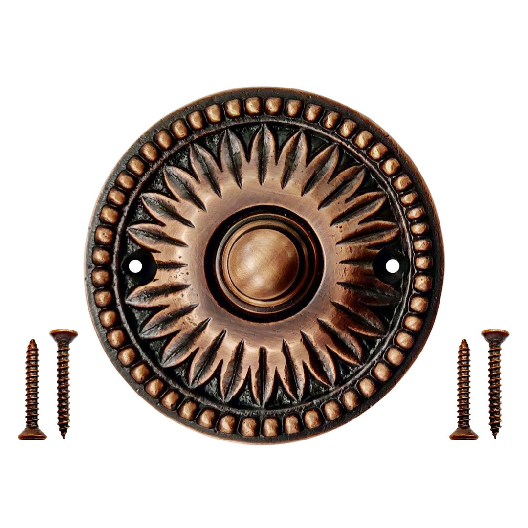 Akatva Decorative Doorbell Button – Finest Quality Bell Push Button ...