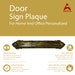 Custom Door Name Plaque Door Plaque Handmade Custom Door Plaque ...