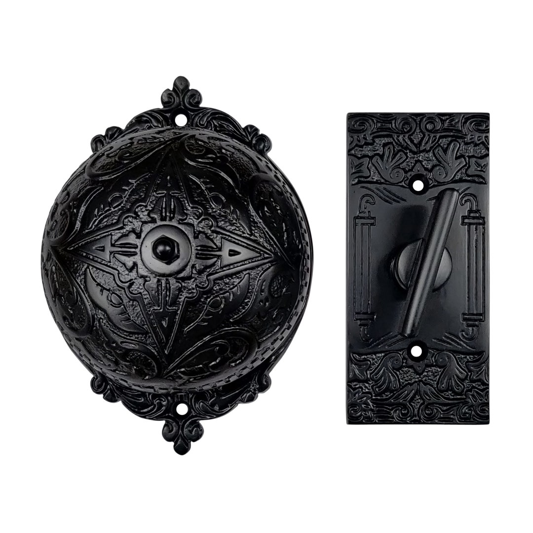 Akatva Vintage Twist Bell With Key Plate – Mechanical Doorbell for Home ...