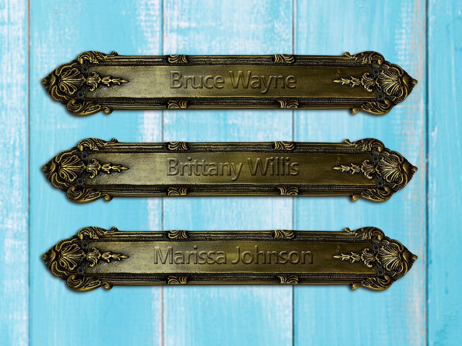 Custom Door Name Plaque | Door Plaque | Handmade Custom Door Plaque ...