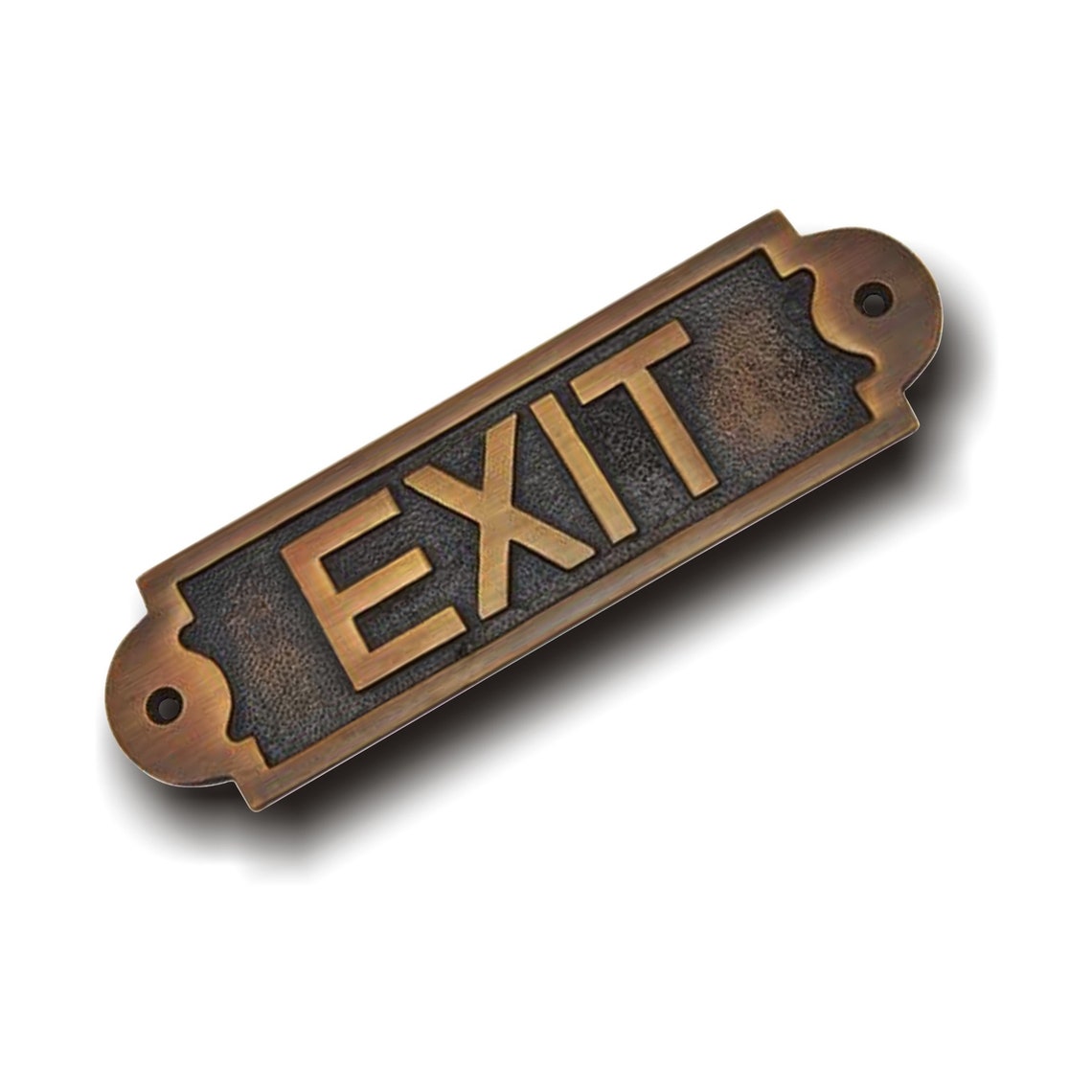 Handmade House Name Plaque for Door Handmade Solid Brass | Etsy