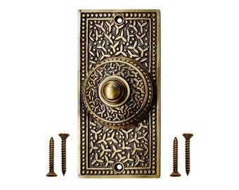 Akatva Decorative Doorbell Button Finest Quality Bell Push Button Easy ...