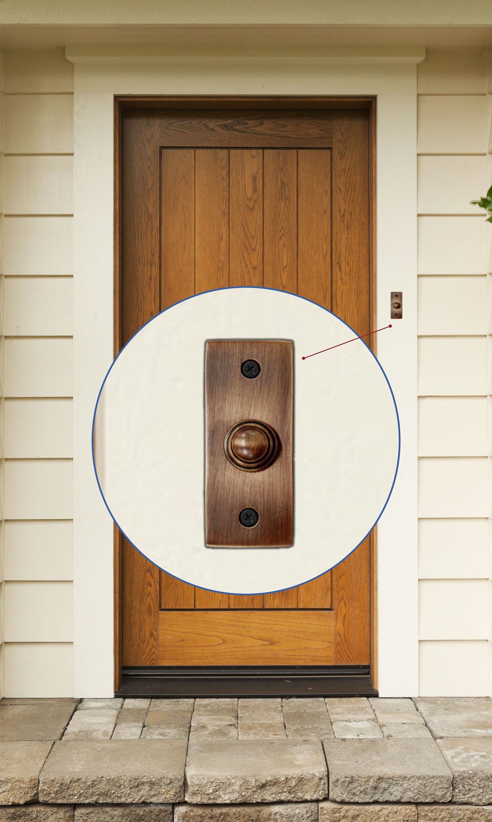 Akatva Decorative Doorbell Button – Finest Quality Bell Push Button ...