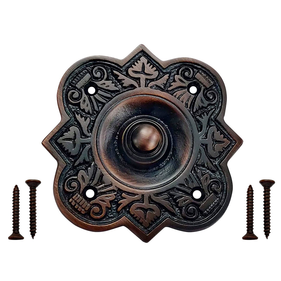 Akatva Decorative Doorbell Button Finest Quality Bell Push - Etsy