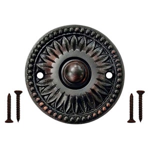 Akatva Decorative Doorbell Button – Finest Bell Push Button – Easy to ...