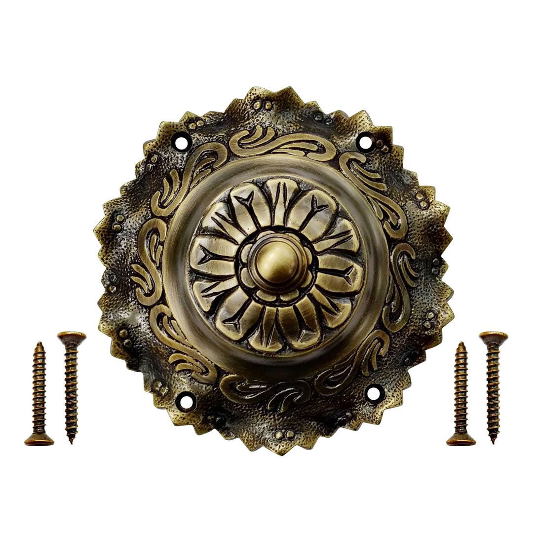 Akatva Decorative Doorbell Button – Finest Quality Bell Push Button ...