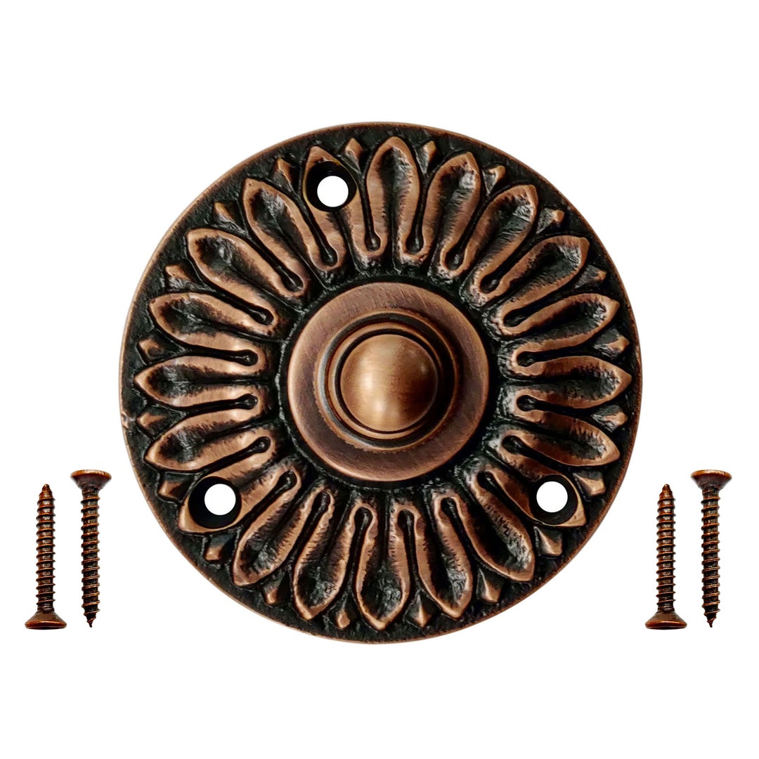 Akatva Decorative Doorbell Button Finest Quality Bell Push Button Easy ...