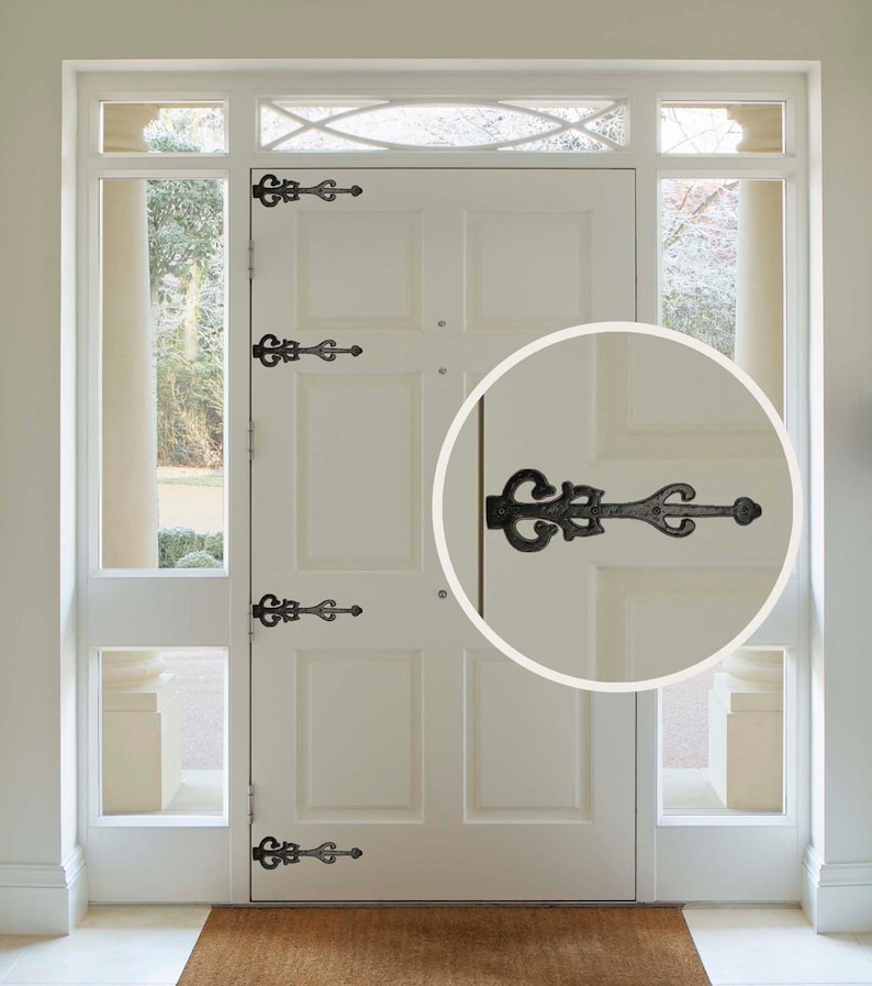 Akatva Dummy Strap Hinge Set 2-piece Heavy Duty Gate Hinges - Etsy