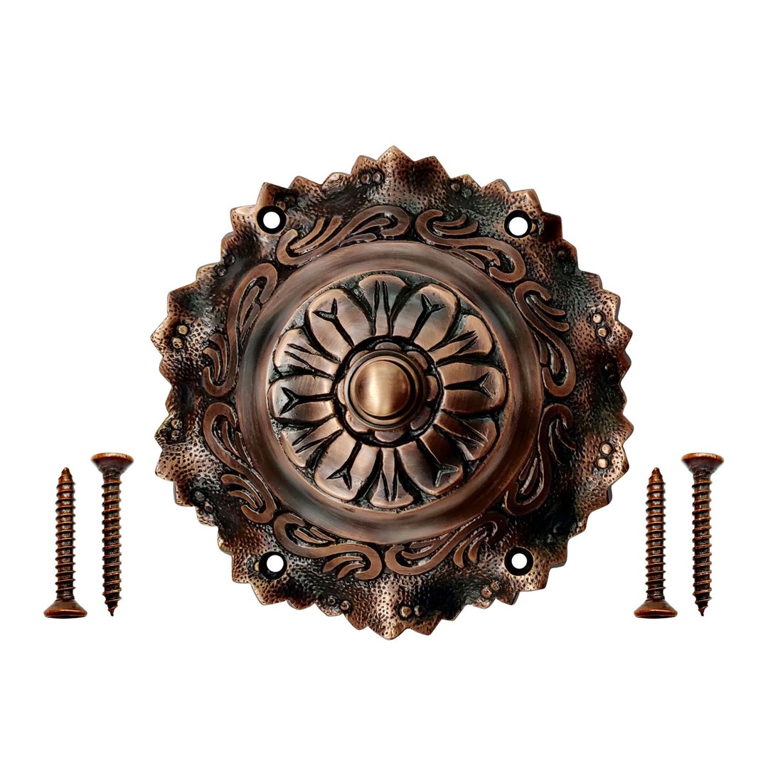 Akatva Decorative Doorbell Button – Finest Quality Bell Push Button ...