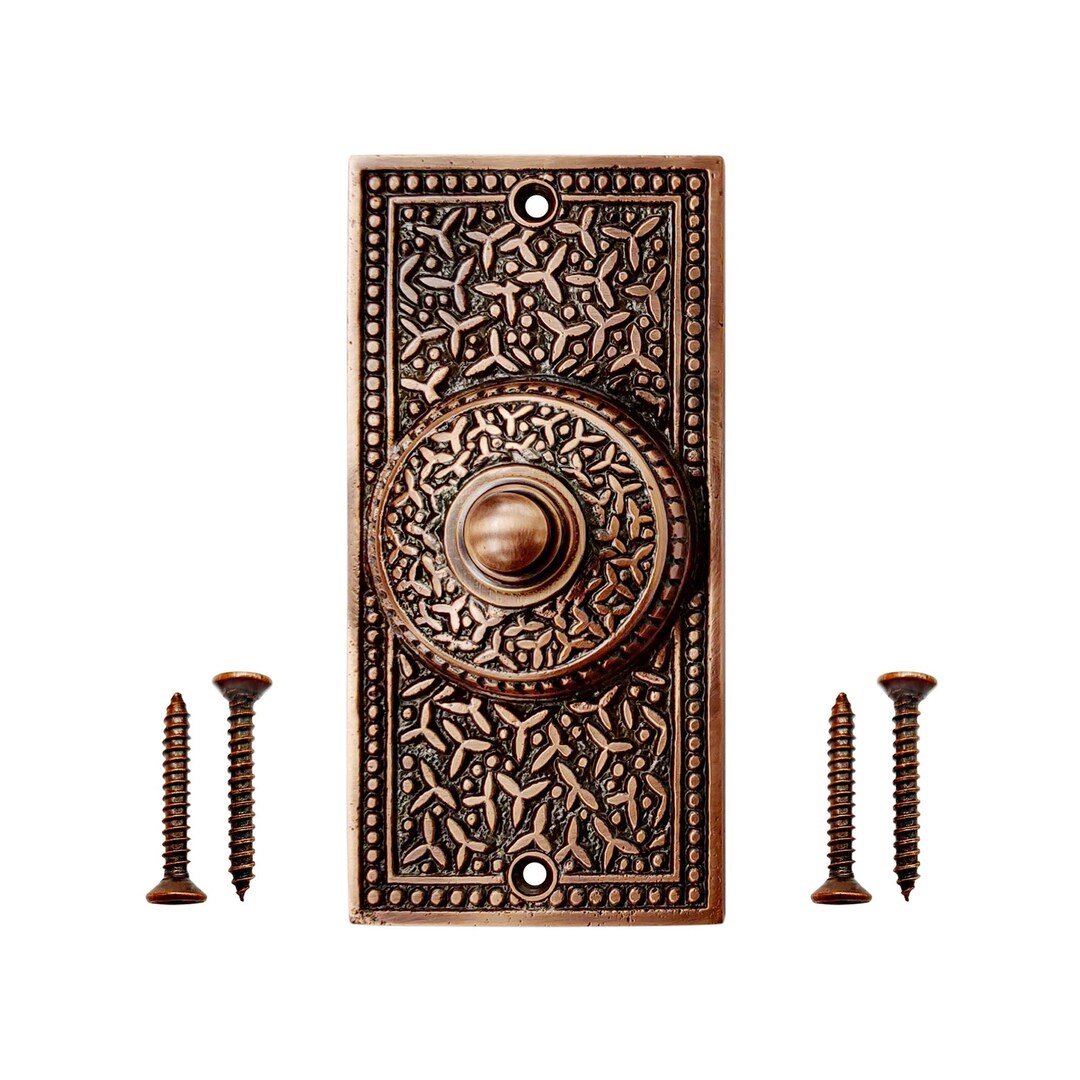 Akatva Decorative Doorbell Button – Finest Bell Push Button – Easy to ...