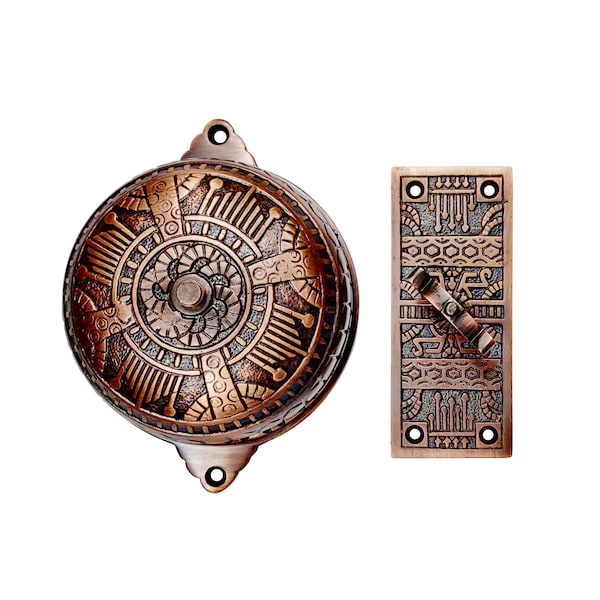 Copper Doorbell - Etsy