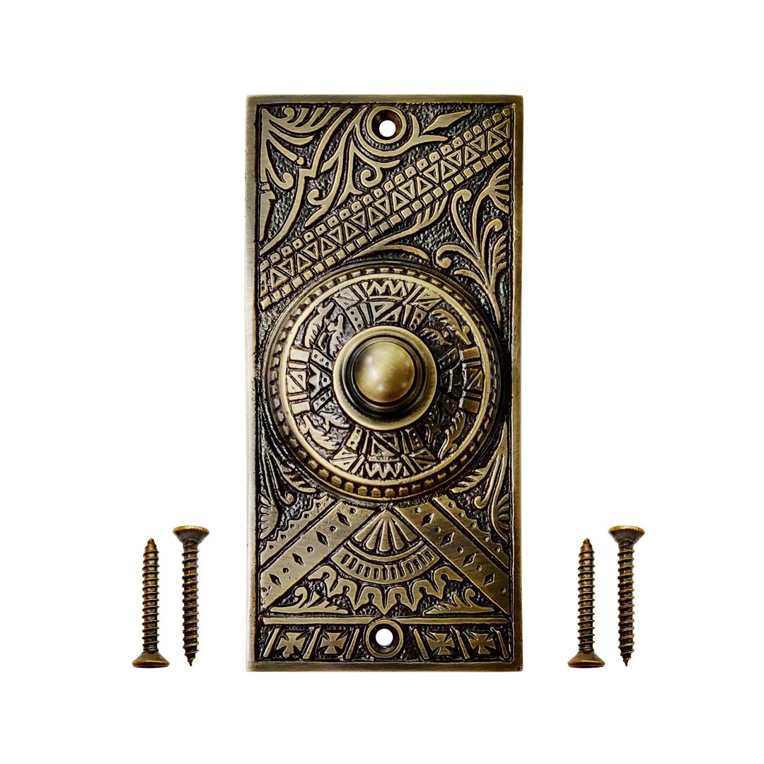 Akatva Decorative Doorbell Button – Finest Quality Bell Push Button ...