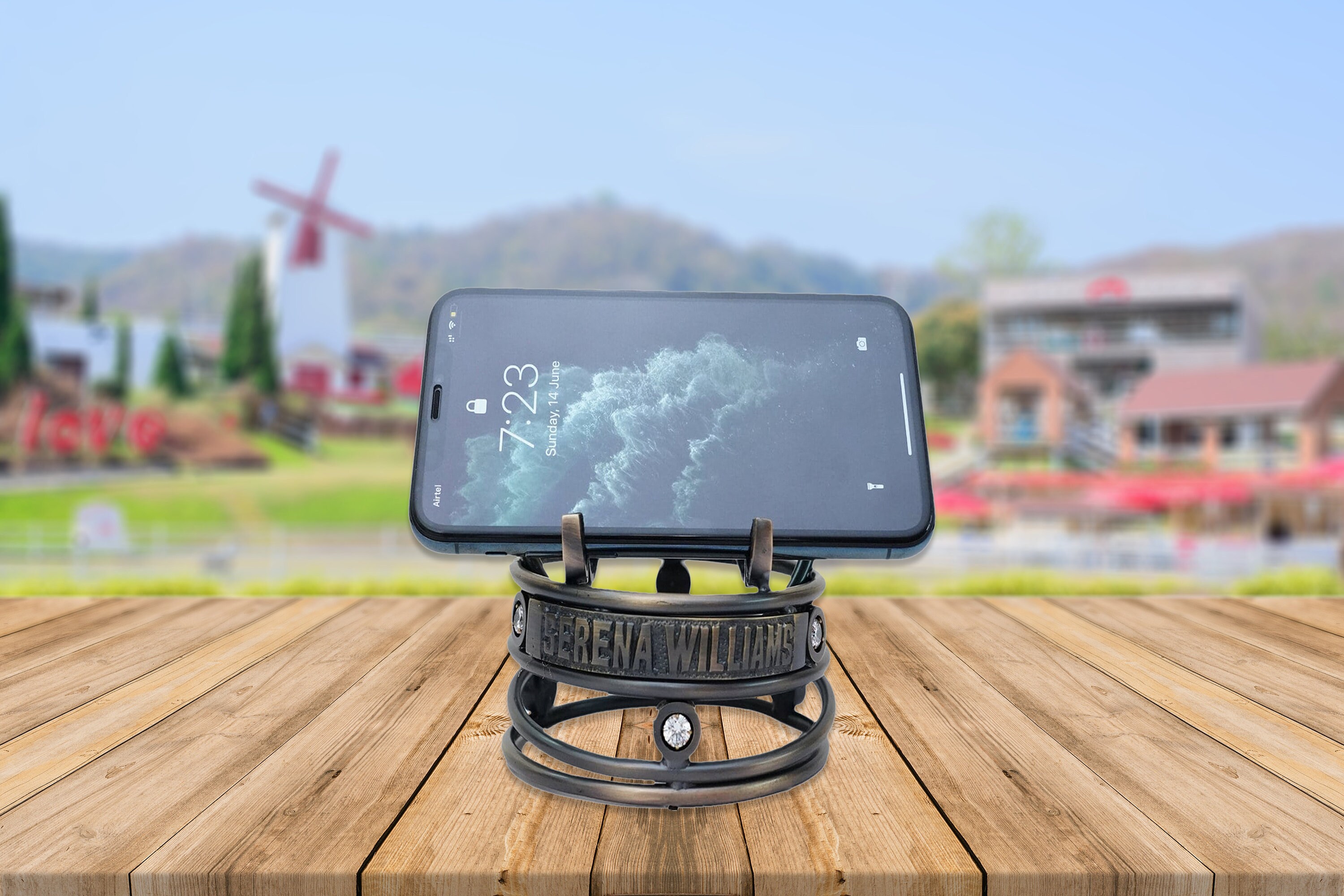 Handmade Custom Name Engraved Cell Phone Stand Phone Docking - Etsy