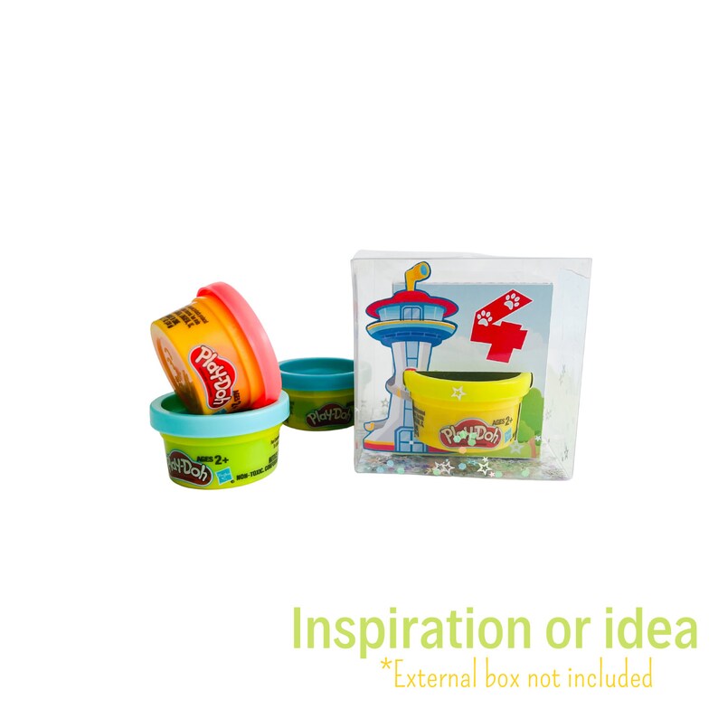Play doh Digital File For Cricut And Silhouette Box Template Etsy 