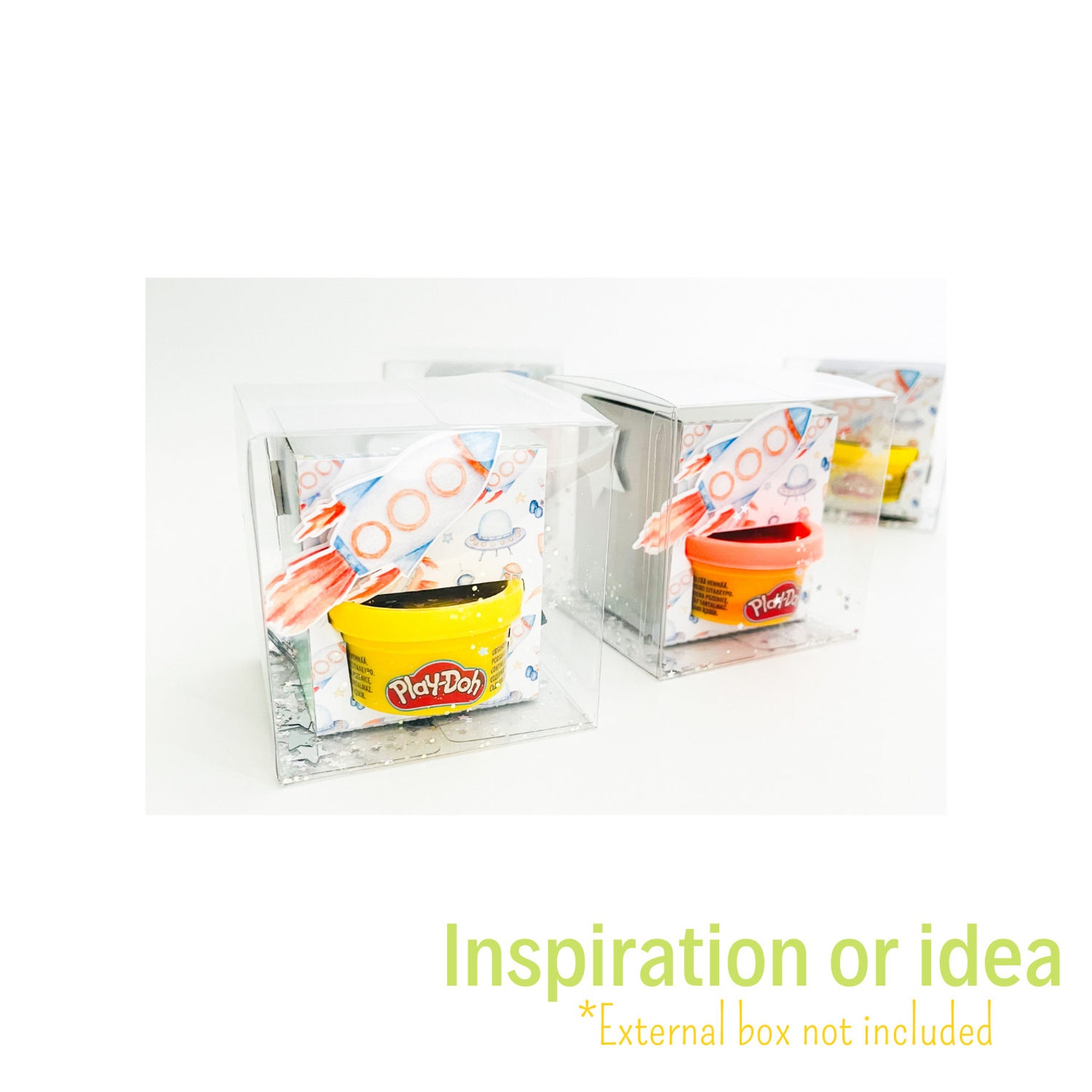 Play-doh Digital File for Cricut and Silhouette / Box Template Play-doh ...