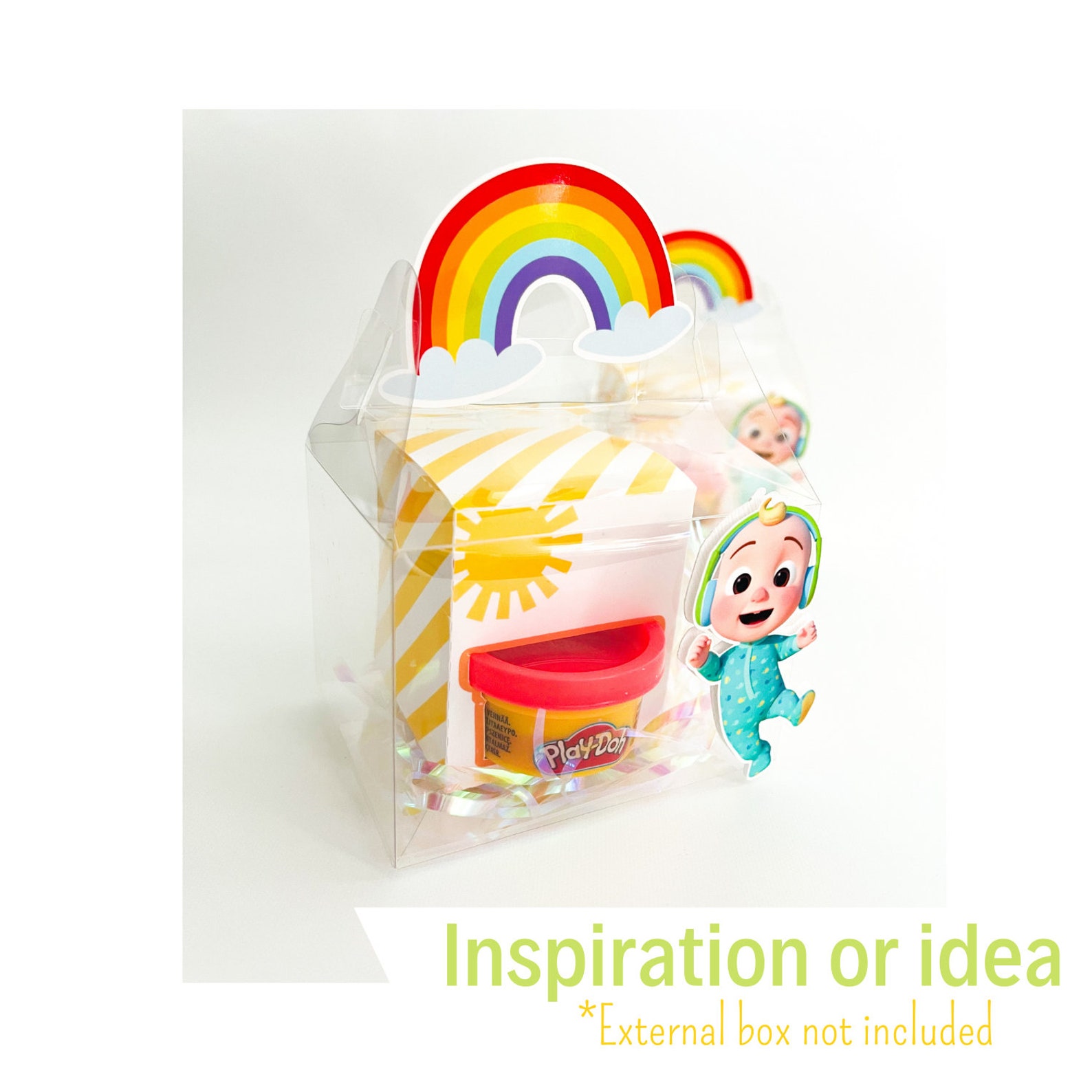 Play doh Digital File For Cricut And Silhouette Box Template Etsy UK