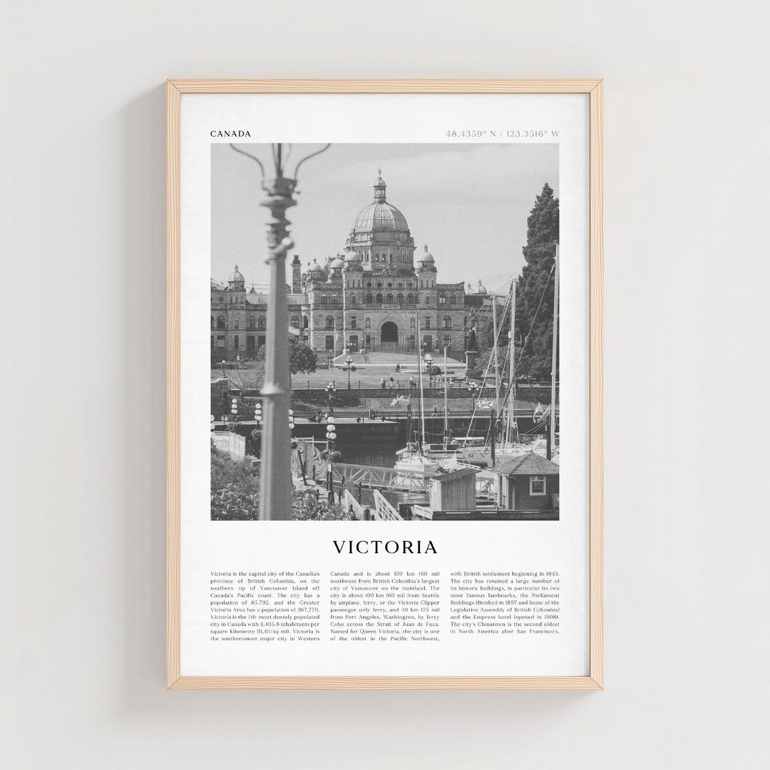 Victoria Travel Poster, Victoria Vintage Print, Victoria Wall Art ...