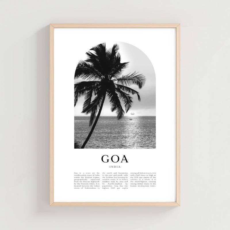 Goa Posters India - Etsy