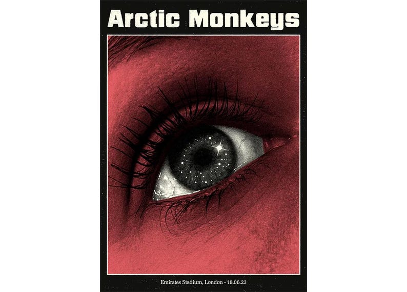 Arctic Monkeys - Emirates Stadium, London - 18/06/23 - Etsy
