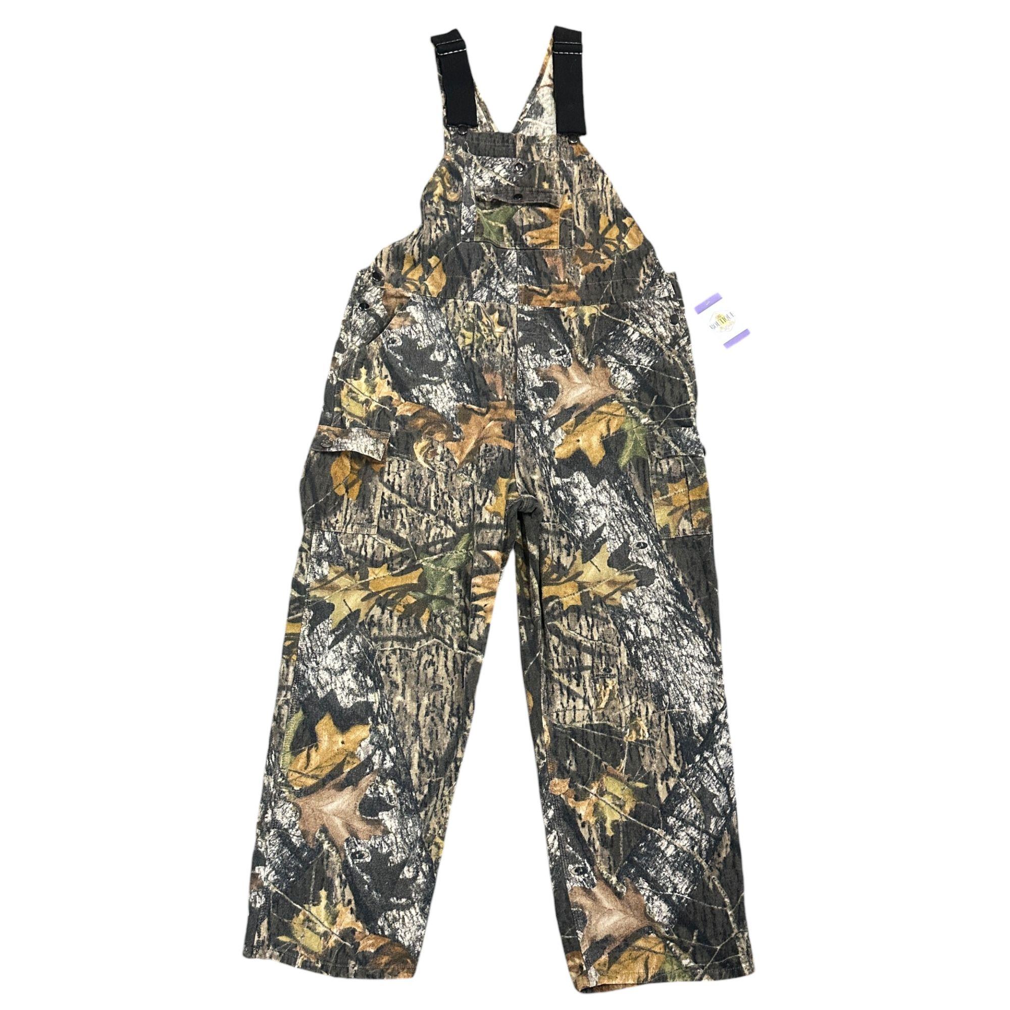 Vtg Field Staff Bib Overalls Mossy Oak Break up Camo Mens 38 Hunting ...