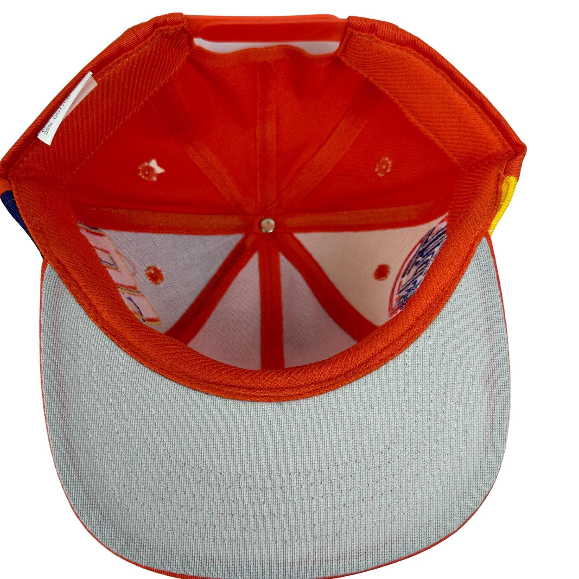 Vintage Snapback Hat Ricky Rudd Tide Racing NASCAR 10 Orange Baseball ...