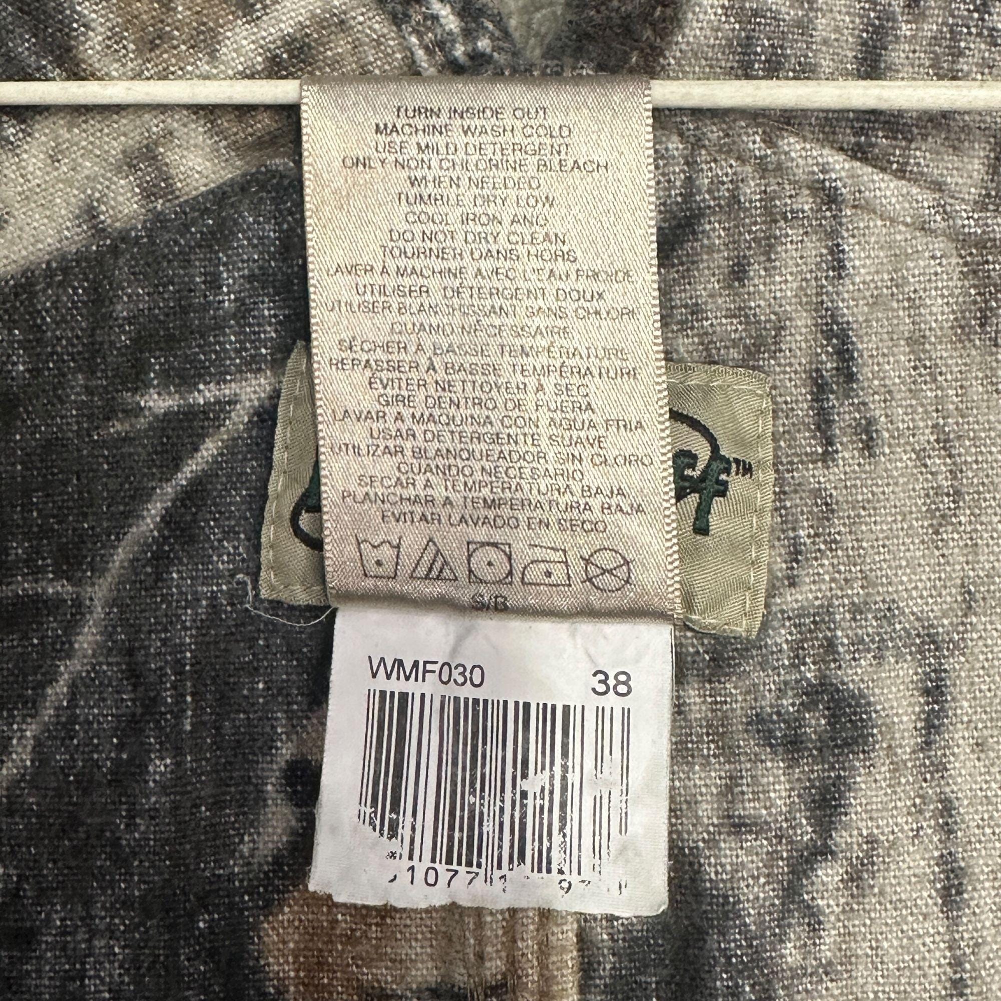 Vtg Field Staff Bib Overalls Mossy Oak Break up Camo Mens 38 Hunting ...