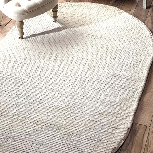 Knitted Rug - Etsy