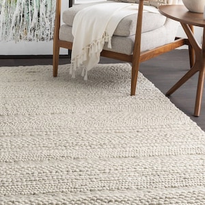 5'x8' 6'x9'8'x10'8'x11'9'x12'10'x13 Rug Hand-knitted Chunky Wool Indoor ...