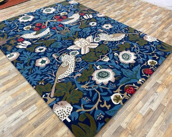 Hand Tufted Wool Area Rug New Geometric Abstract Design Premium Quality ...