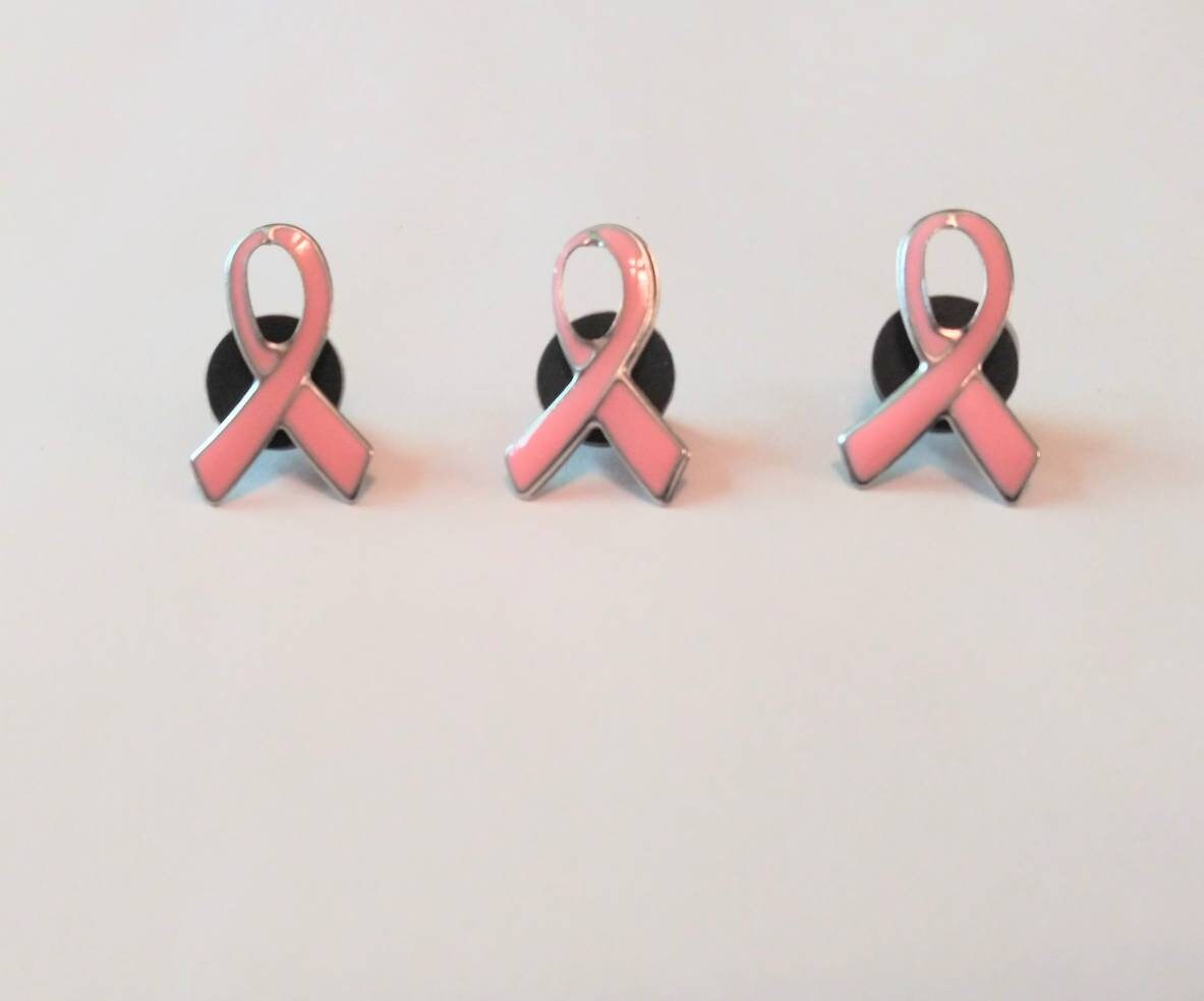 Breast Cancer Awareness Ribbon Pins Cancer Ribbon Lapel Pin - Etsy