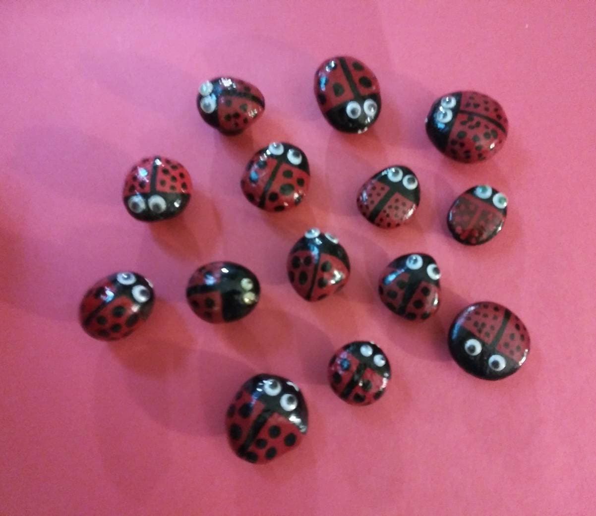 Lady Bug Refrigerator Magnets These Adorable Magnets Make | Etsy
