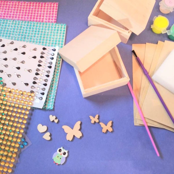 Wooden Trinket Box - Etsy