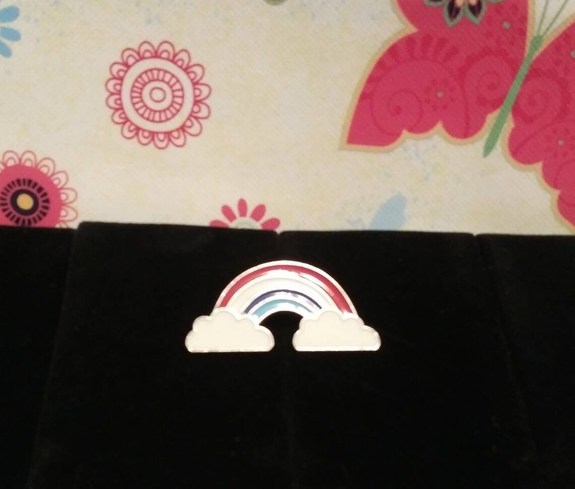 Rainbow Lapel Pin You' Ll Want to See This... Rainbow It - Etsy