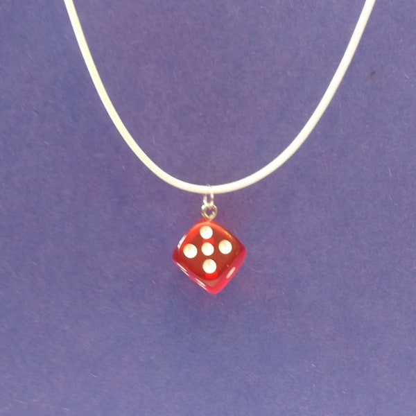 Dice Necklace - Etsy