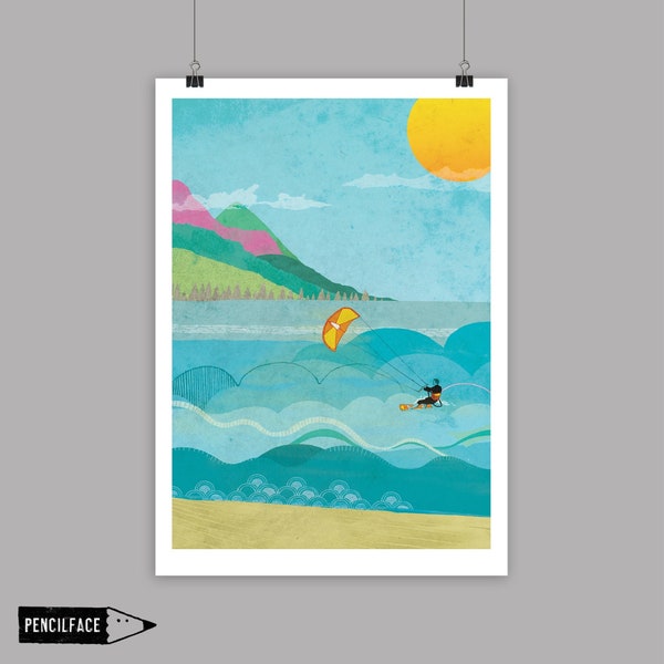 Kitesurfing - Etsy
