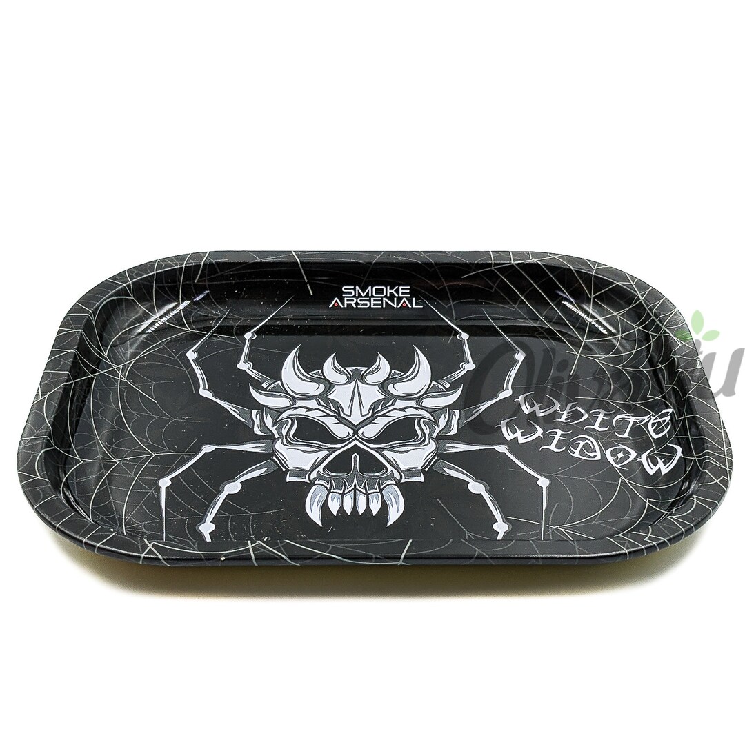 Premium Metal Smoke Arsenal Rolling Tray - Small - White Widow - Etsy