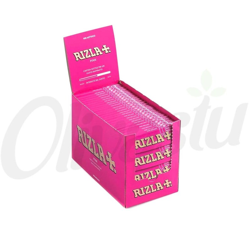 5 X Rizla Pink Regular Size Papers Cigarette Smoking Genuine - Etsy