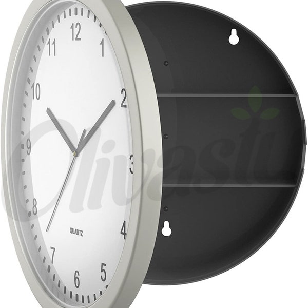 Hidden Compartment Clock - Etsy