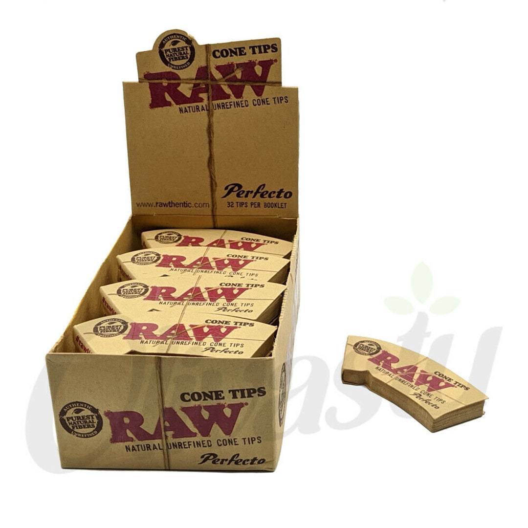 RAW Natural Tips Cone Shaped Perfecto Unrefined Filters - Etsy