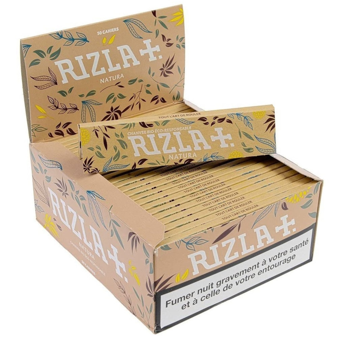 5 x Rizla Natural Organic Size King Size Slim Papers Fumar cigarrillos ...