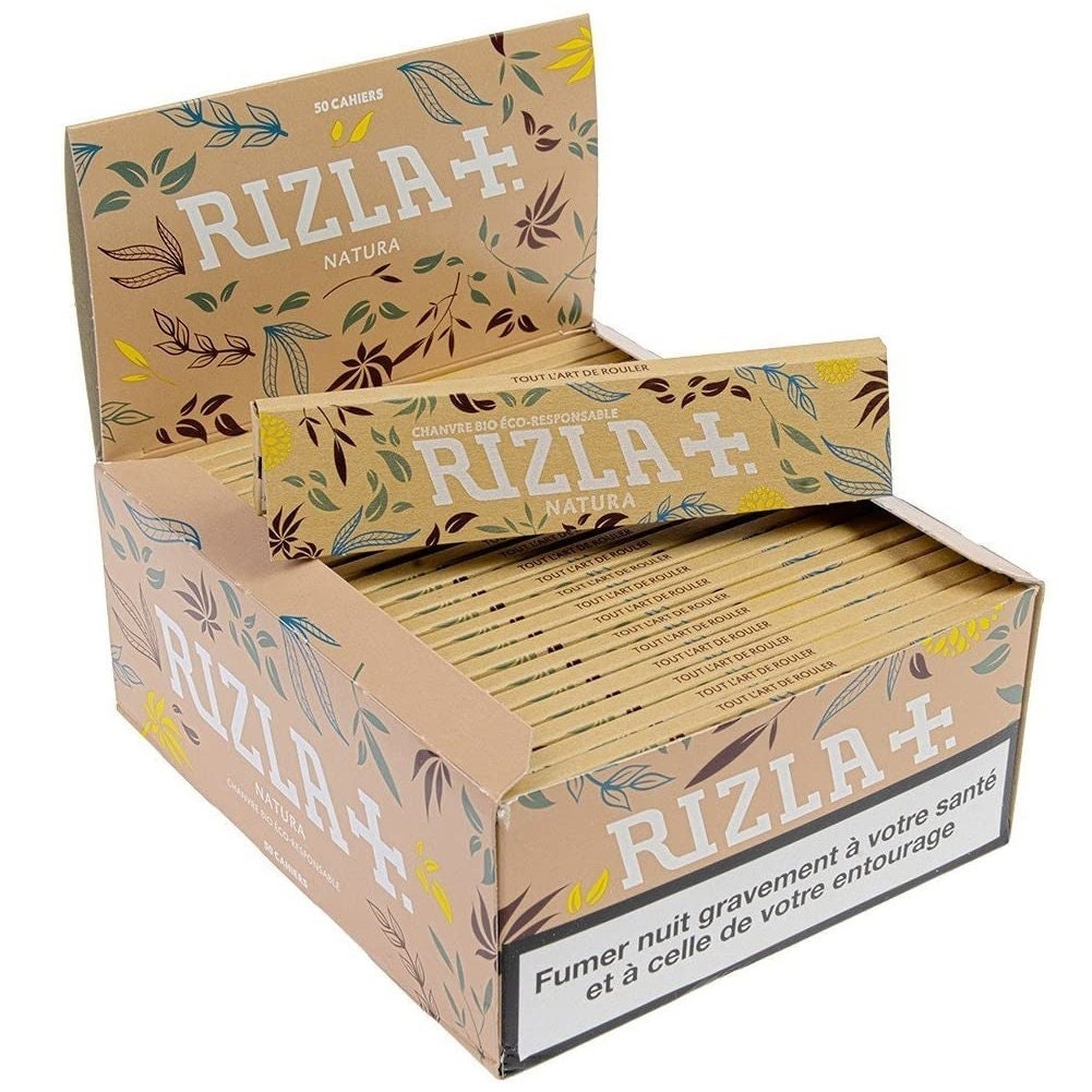 5 X Rizla Natural Organic Size King Size Slim Papers Cigarette - Etsy
