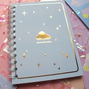 Pastel Pink Notebook Handmade Notebook Dream Diary Cute Planner. - Etsy