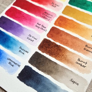 18 Da Vinci Watercolour Paint Set - Handpoured and Repackaged From ...