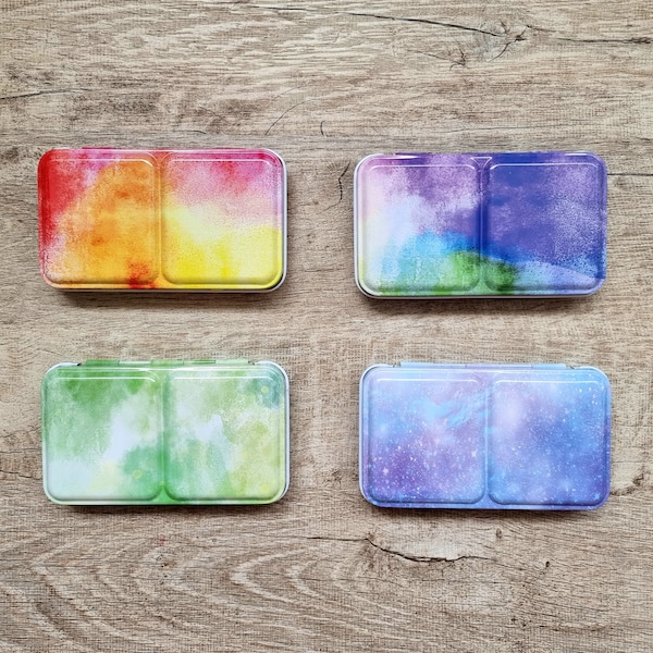 Watercolor Tin - Etsy